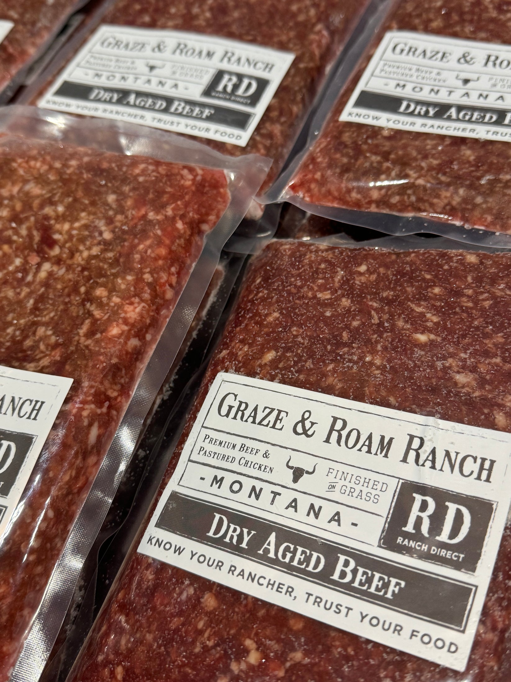 Graze & Roam Ranch | Montana Grass-Fed & Finished Dry-Aged Beef Ground ...